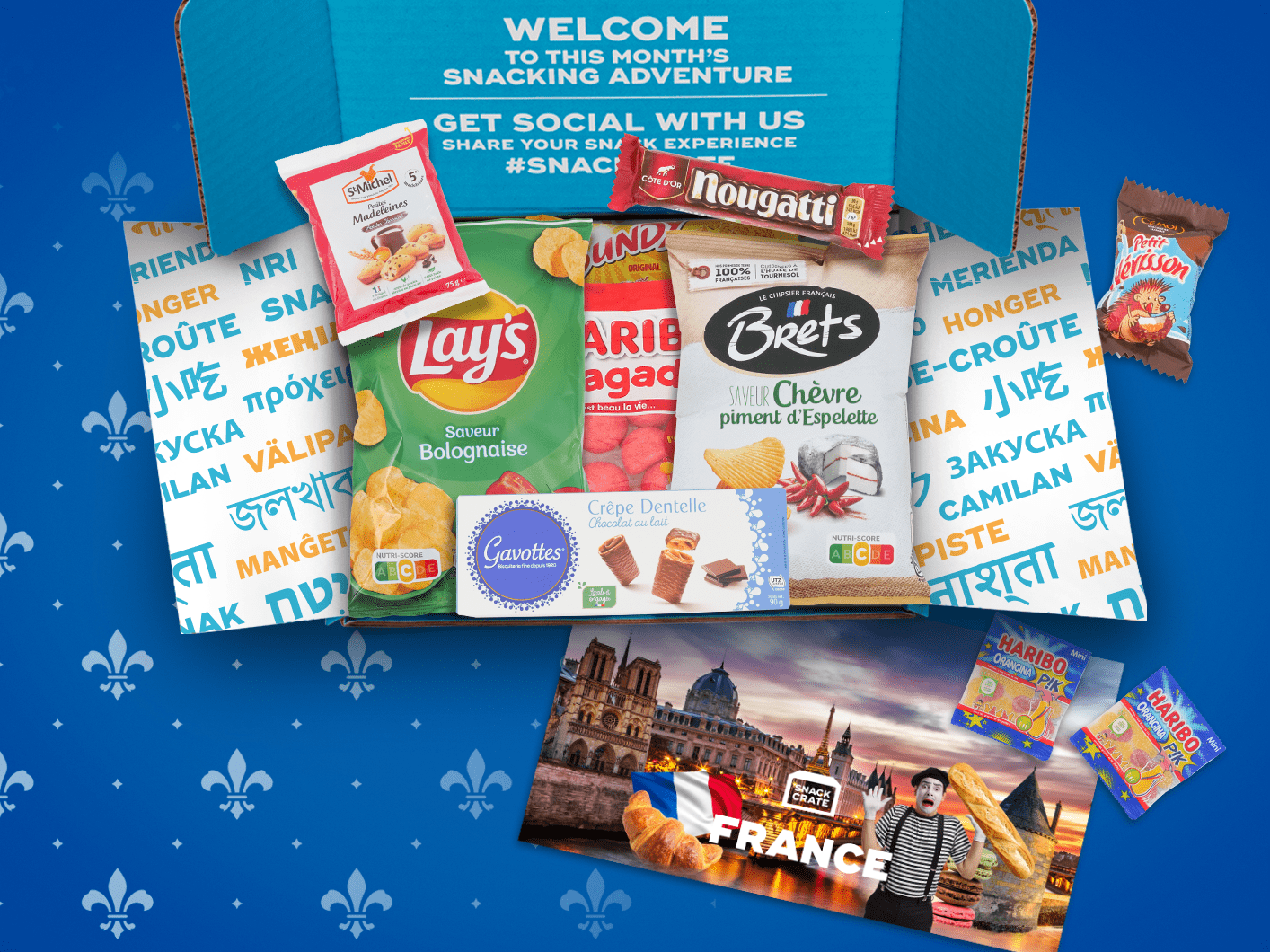 Explore France with SnackCrate